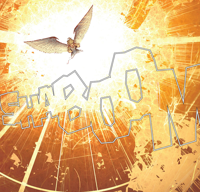 Archangel X Men Flying