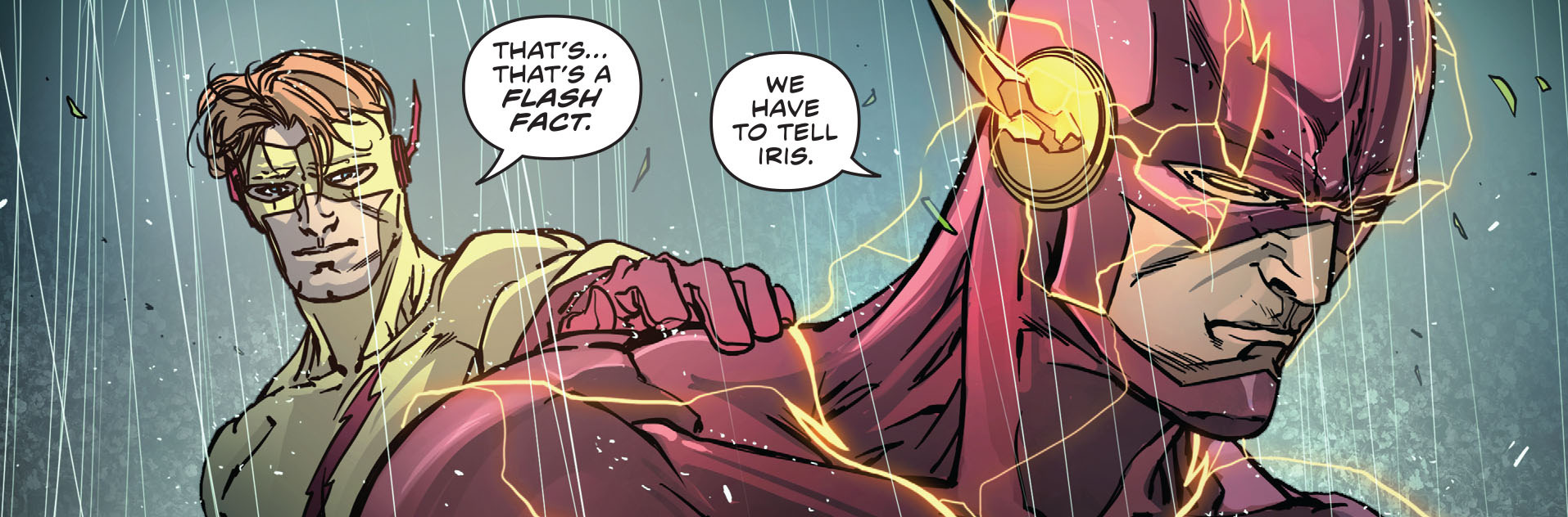 Barry Allen And Wally West